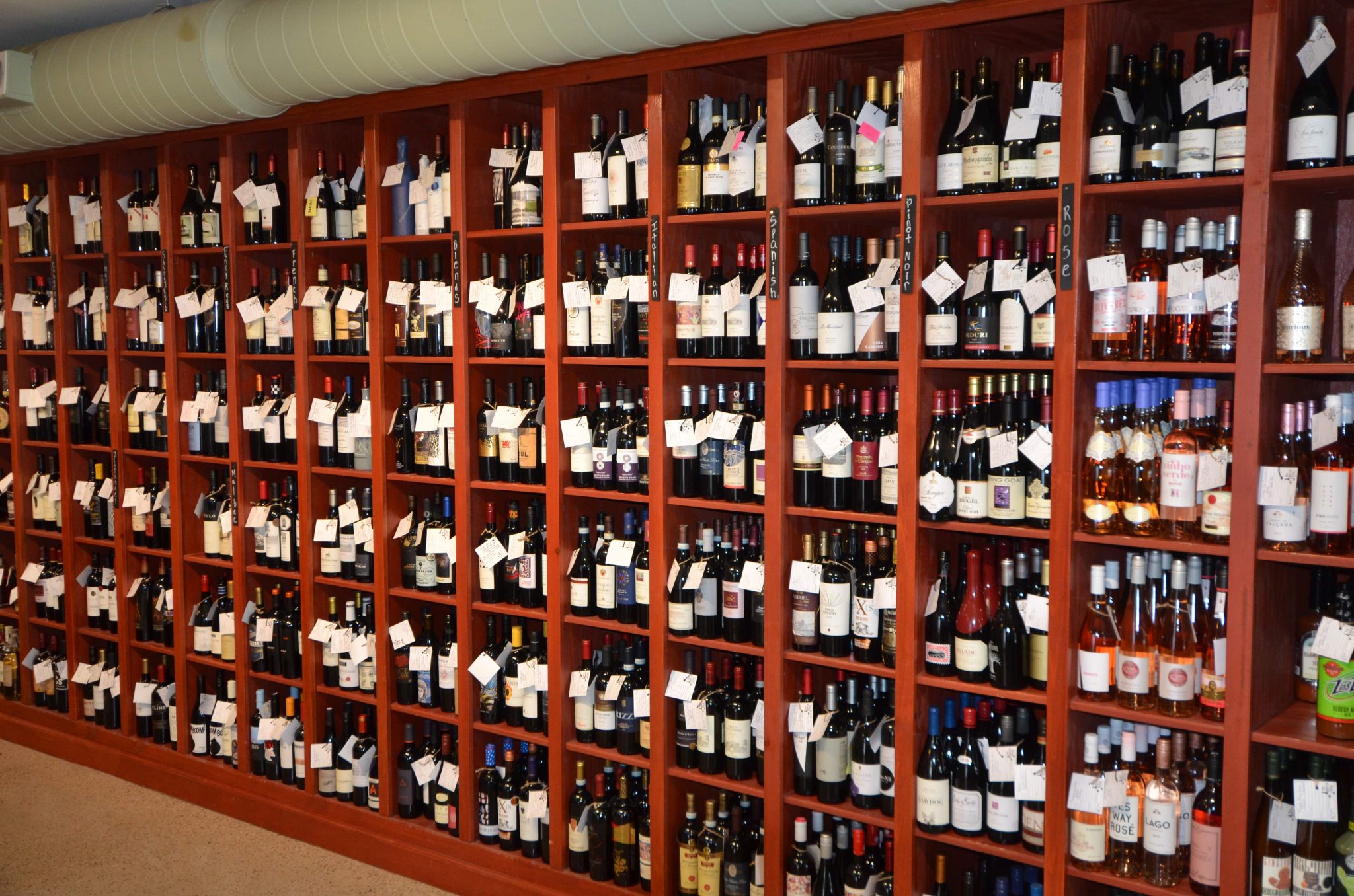 Big shelf - The Bottle Shop